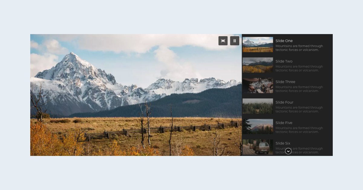 Vertical thumbnail slider with autoplay — Smart Slider Vertical thumbnail slider with autoplay — Smart Slider