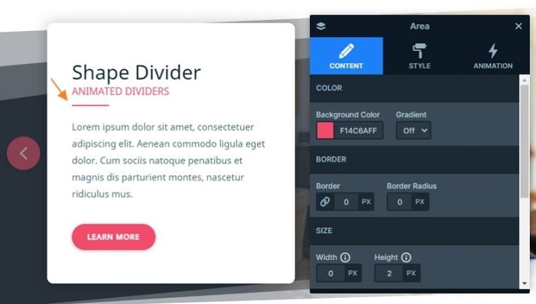 Scroll Divider — Smart Slider 3 — WordPress Plugin