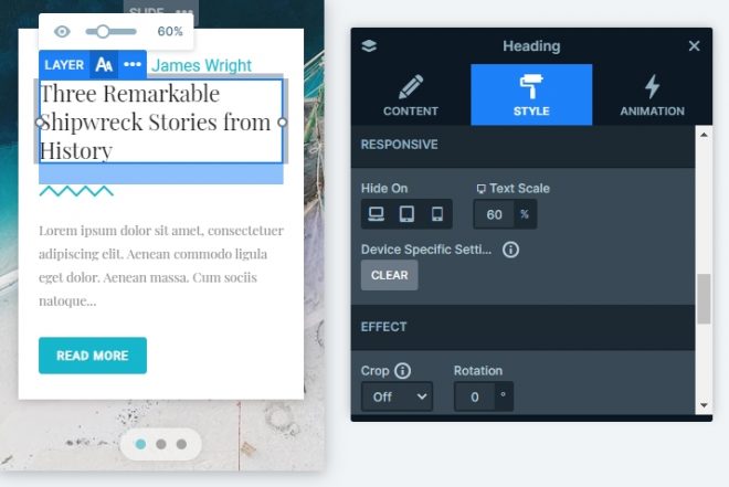 Full-width Post Slider — Smart Slider 3