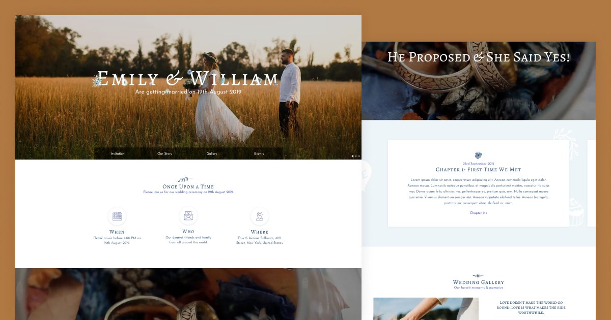 Wedding — Smart Slider 3 — WordPress Plugin
