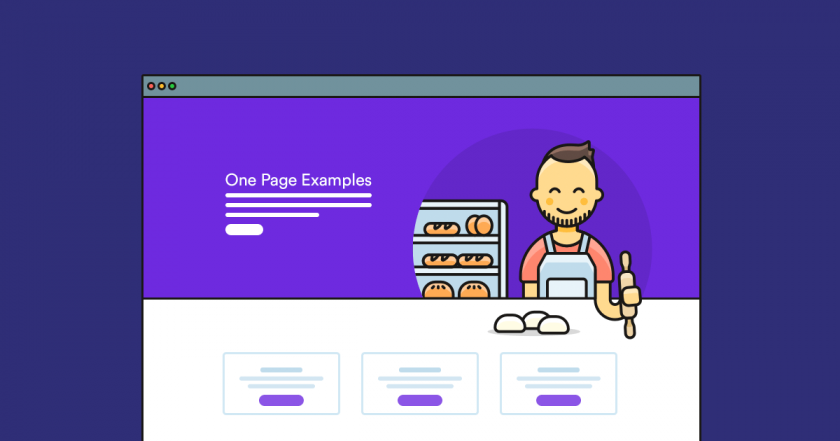 12 Stunning One Page Examples Which You Should Check