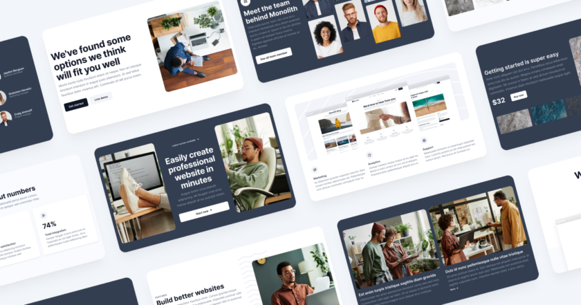 New Slide Library Theme: Monolith