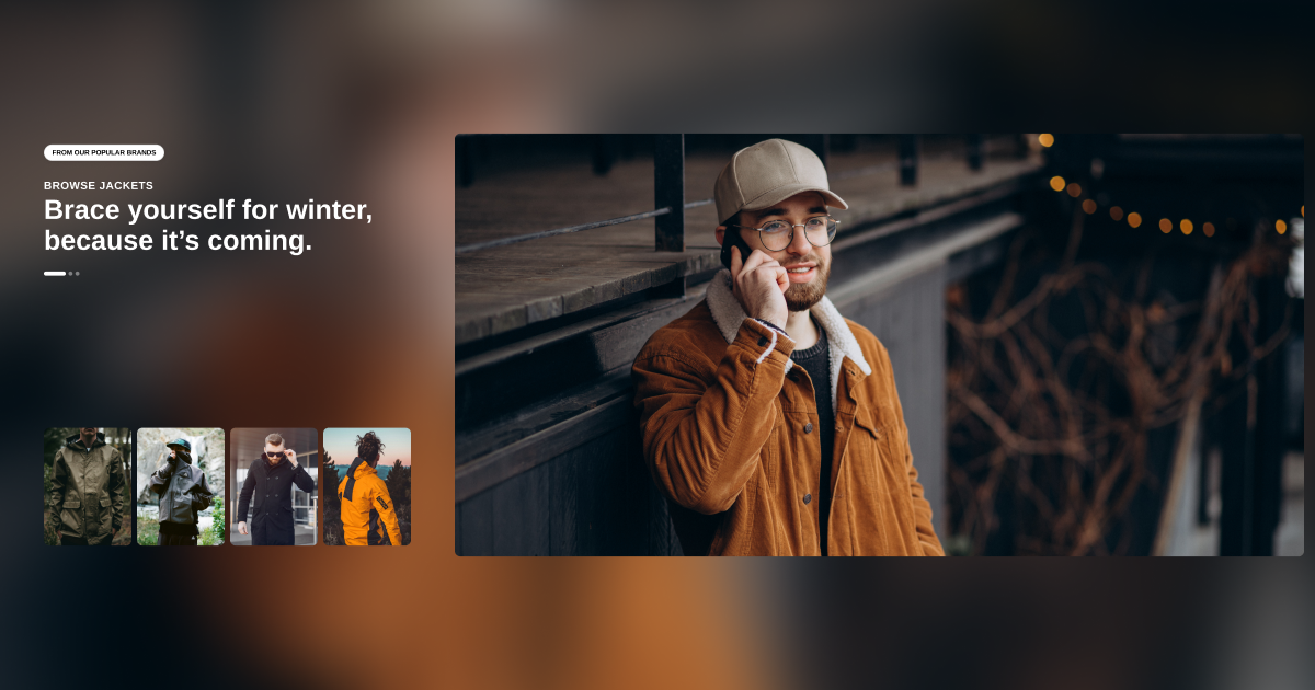Winter Fashion Smart Slider 3 Wordpress Plugin